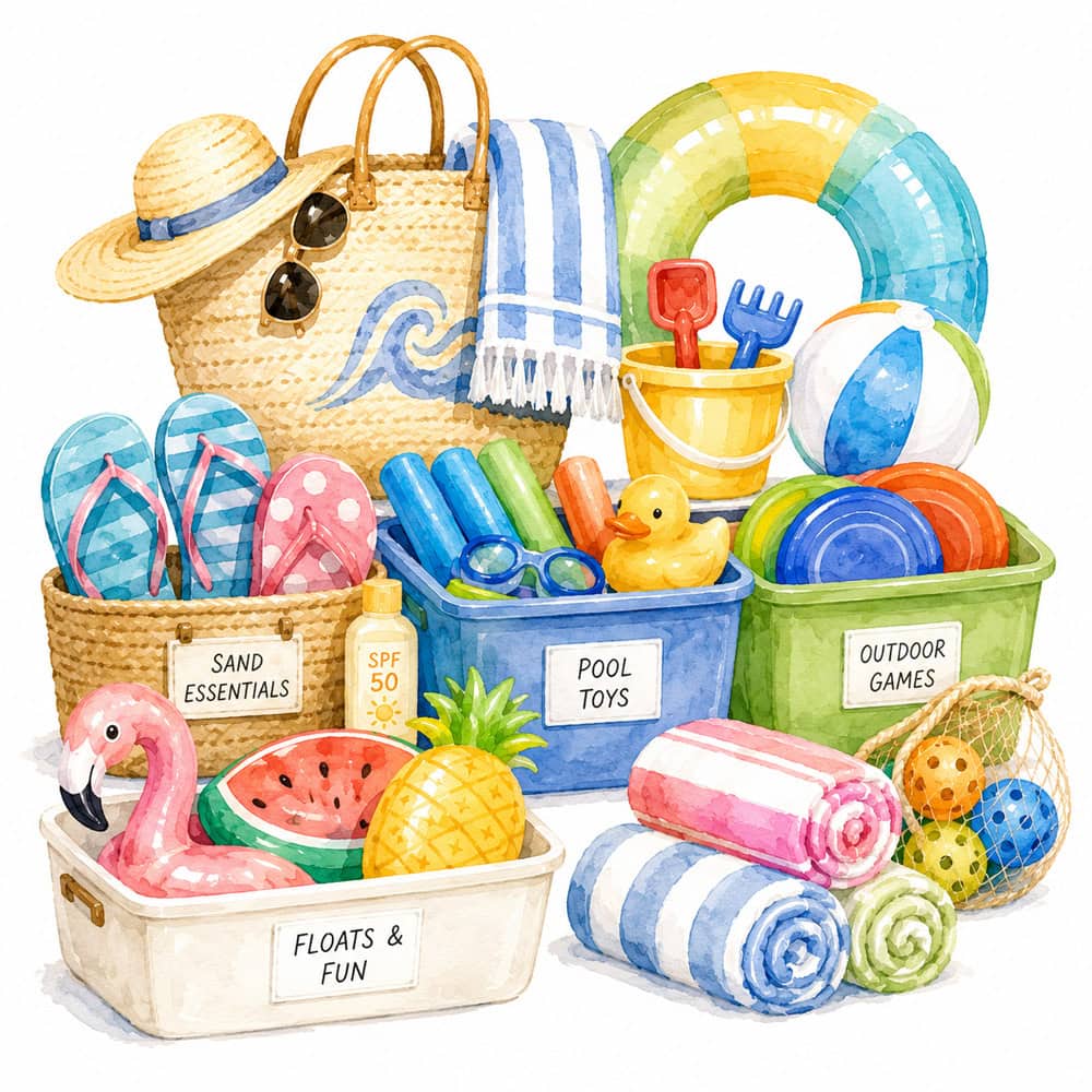 Summer Storage Solutions: How to Organize Your Seasonal Essentials ...